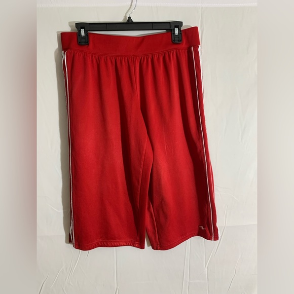 Athletic Works | Shorts | Athletic Works Striped Biker Shorts Red With ...